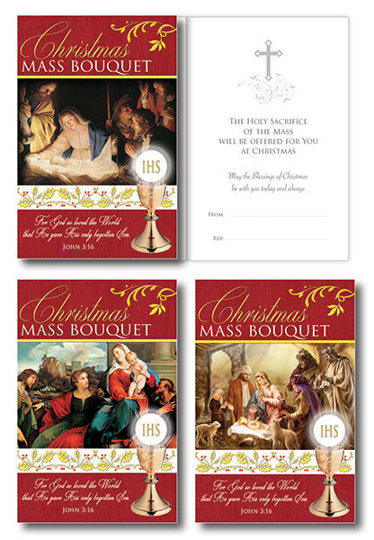 CHRISTMAS MASS CARDS — St. Rita's Shop