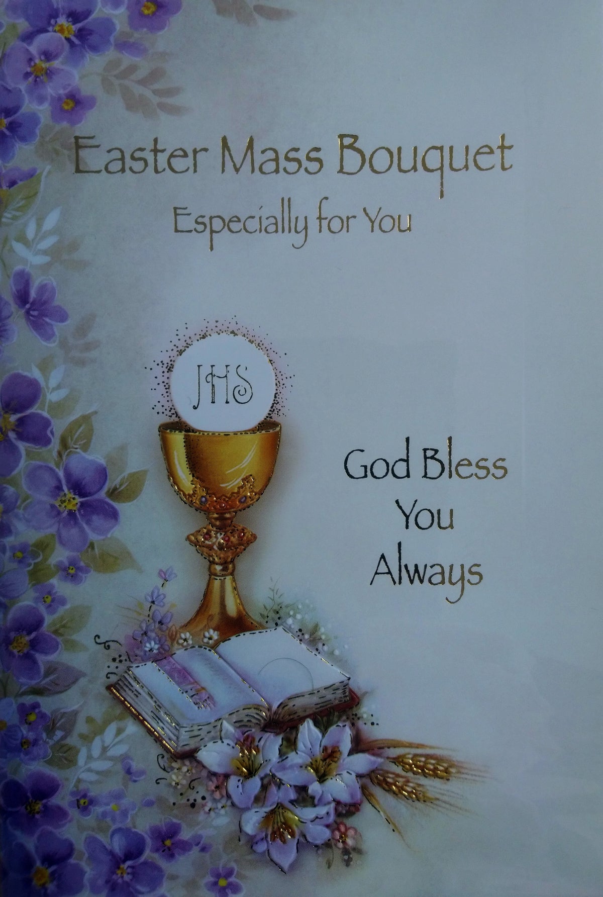 Easter Mass Bouquet Card (8590/2) — St. Rita's Shop